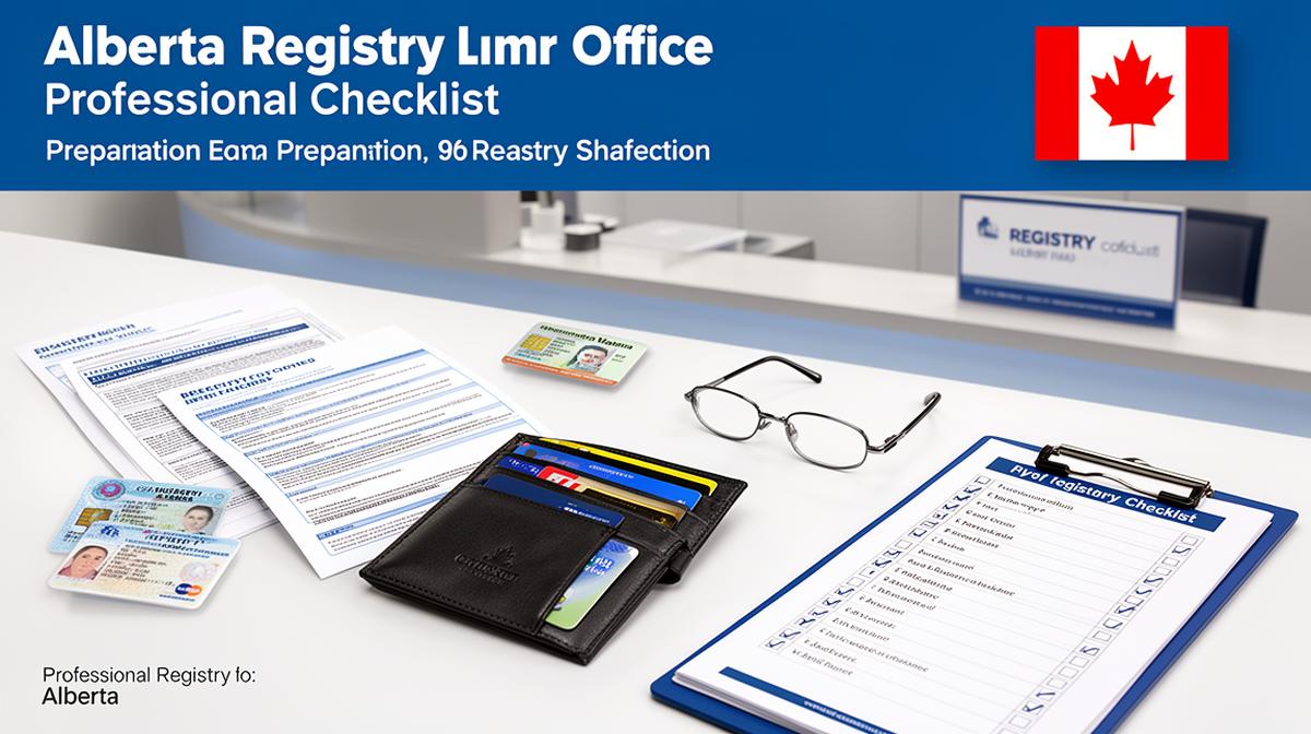 What to Bring to Your Alberta Registry Exam: Complete Checklist | Drive ...